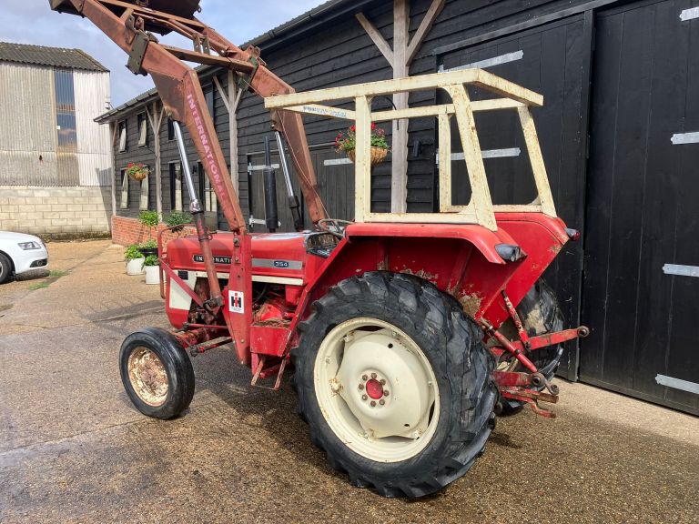 Tractor – 1973 International Harvester 354 Classic loader – Cranmore ...