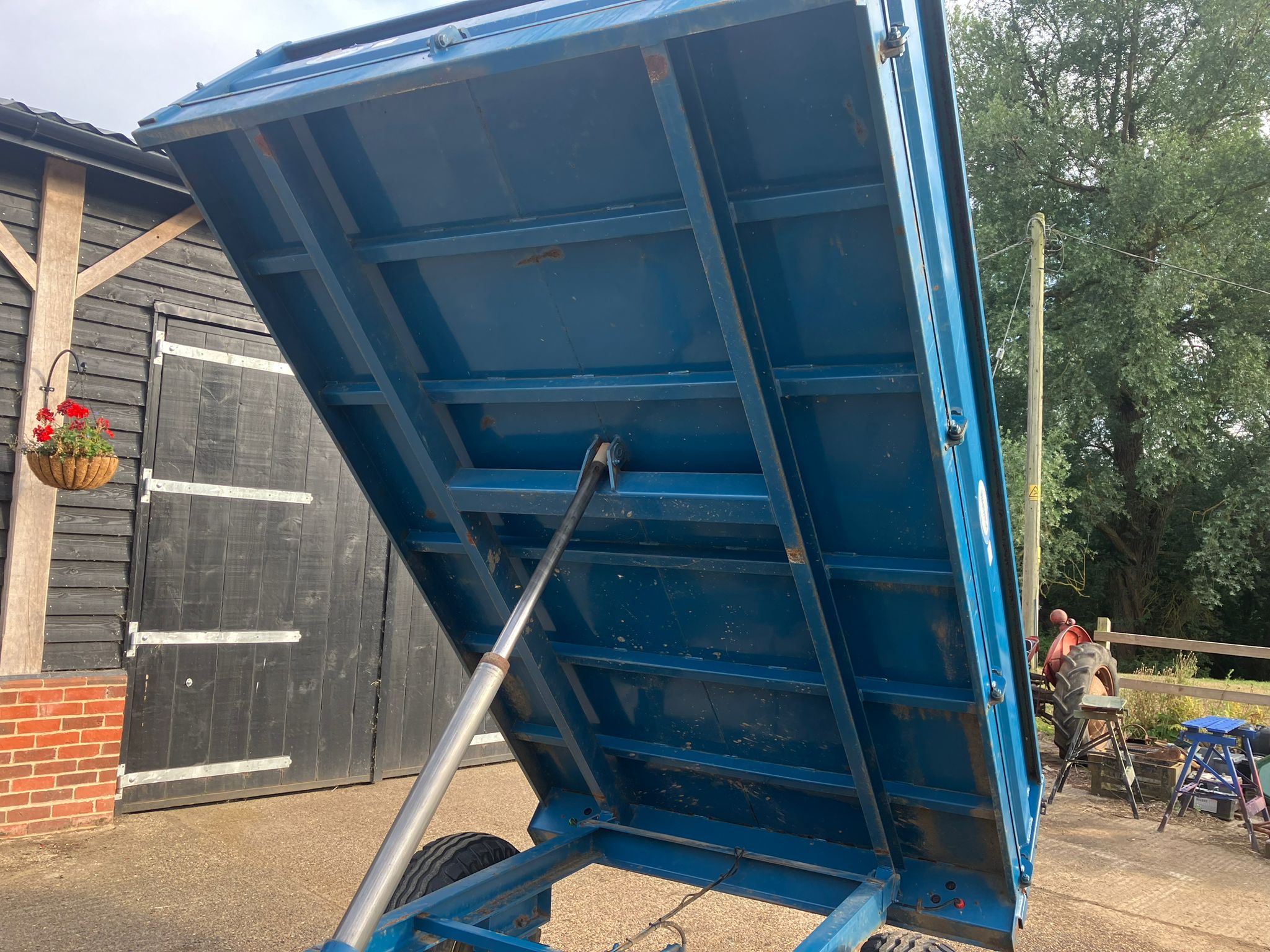 Other – Warwick 4t tonne dropside tipping trailer – Cranmore Tractors