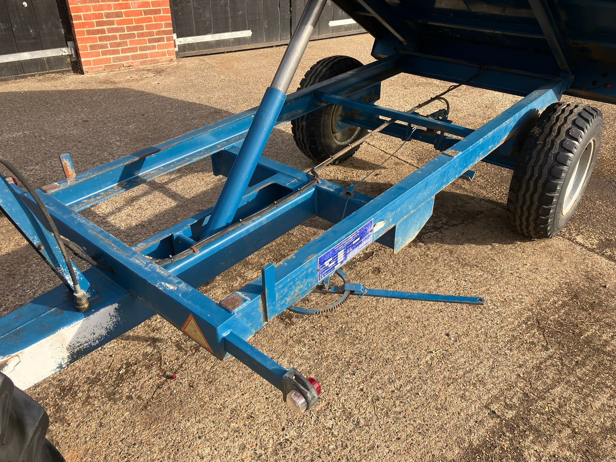 Other – Warwick 4t tonne dropside tipping trailer – Cranmore Tractors