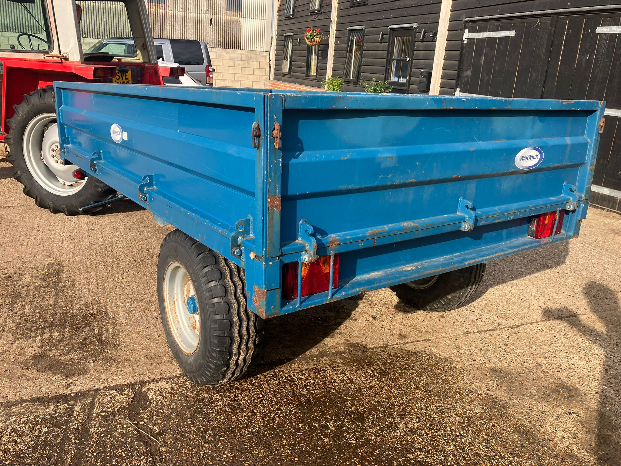Other – Warwick 4t tonne dropside tipping trailer – Cranmore Tractors